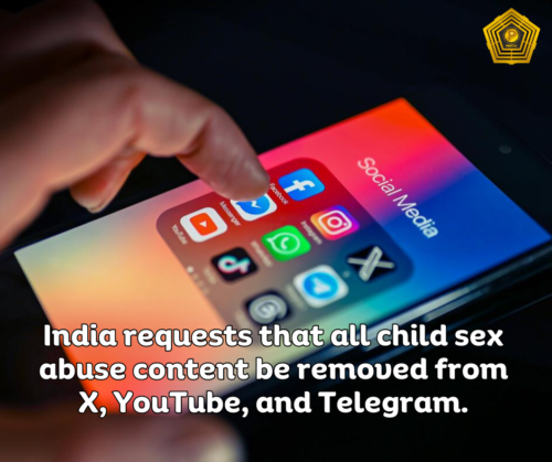 India requests that all child sex abuse content be removed from X ...
