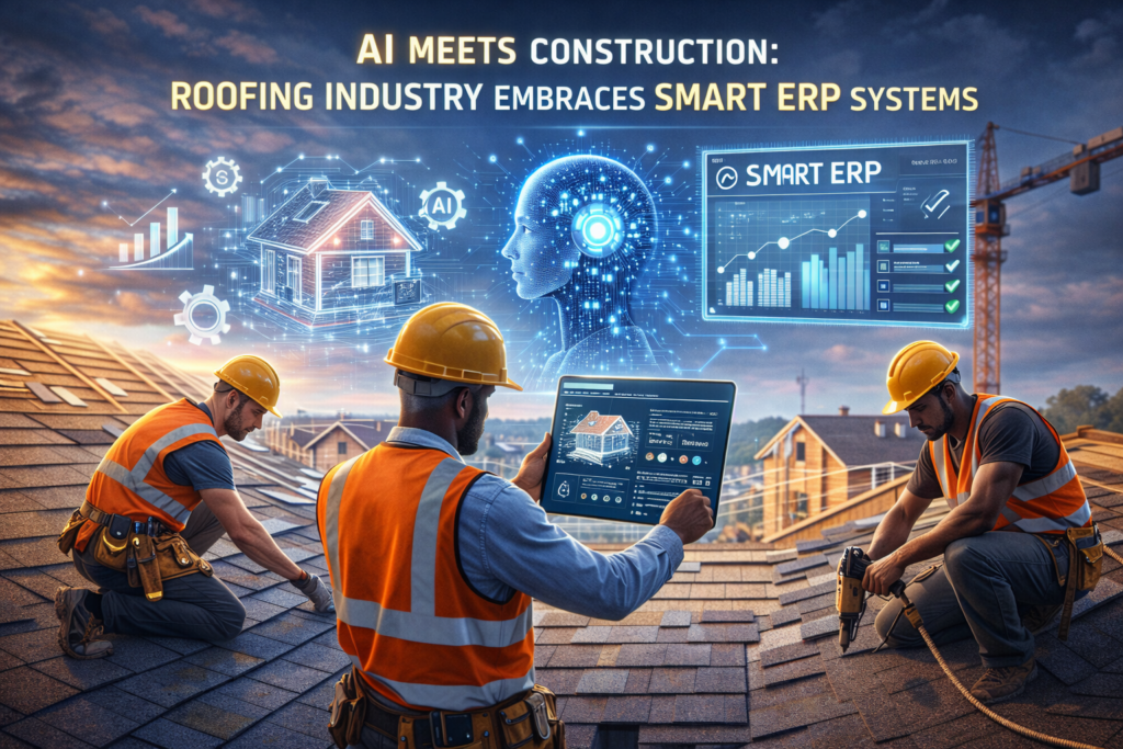 AI Meets Construction: Roofing Industry Embraces Smart ERP Systems - PENTOZ