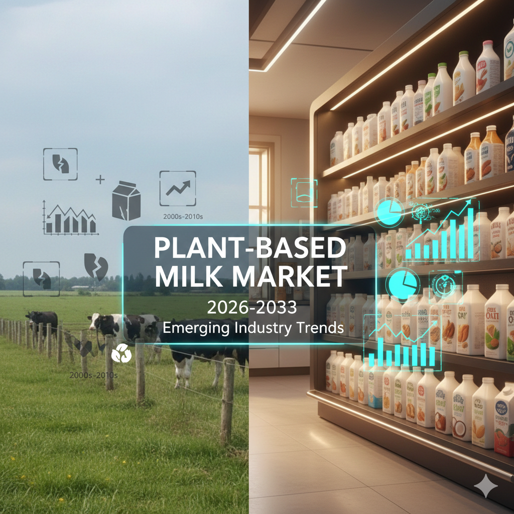 Plant-Based Milk Market: 2026–2033 Emerging Industry Trends - PENTOZ