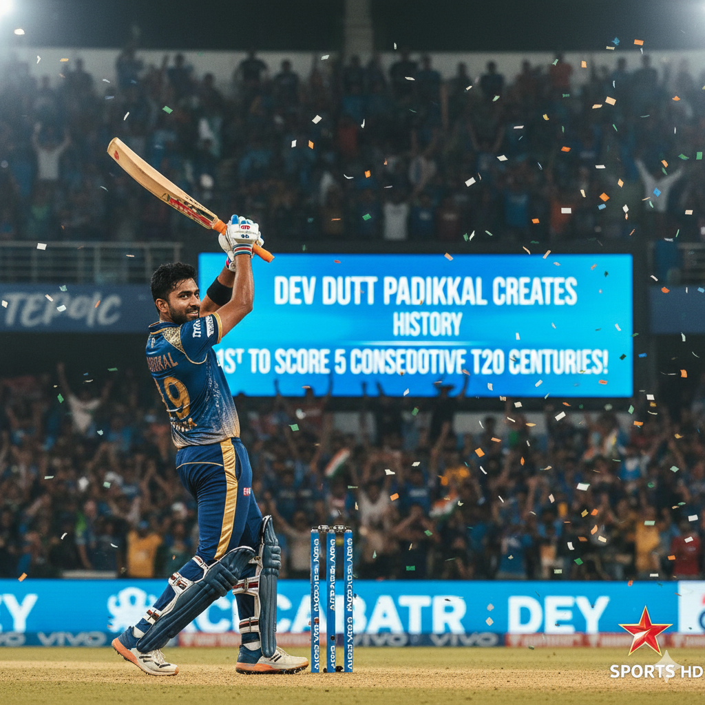 Devdutt Padikkal Creates History, Becomes First Cricketer to Achieve ...